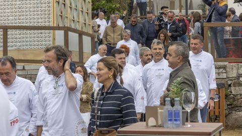 Cuarenta chefs homenajean a Arzak en Negreira