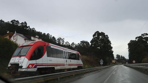 Restablecida la circulación de tren entre Ferrol y Asturias