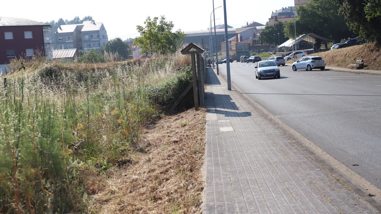 A Estrada apura un plan de desbroces en el casco urbano y en las parroquias
