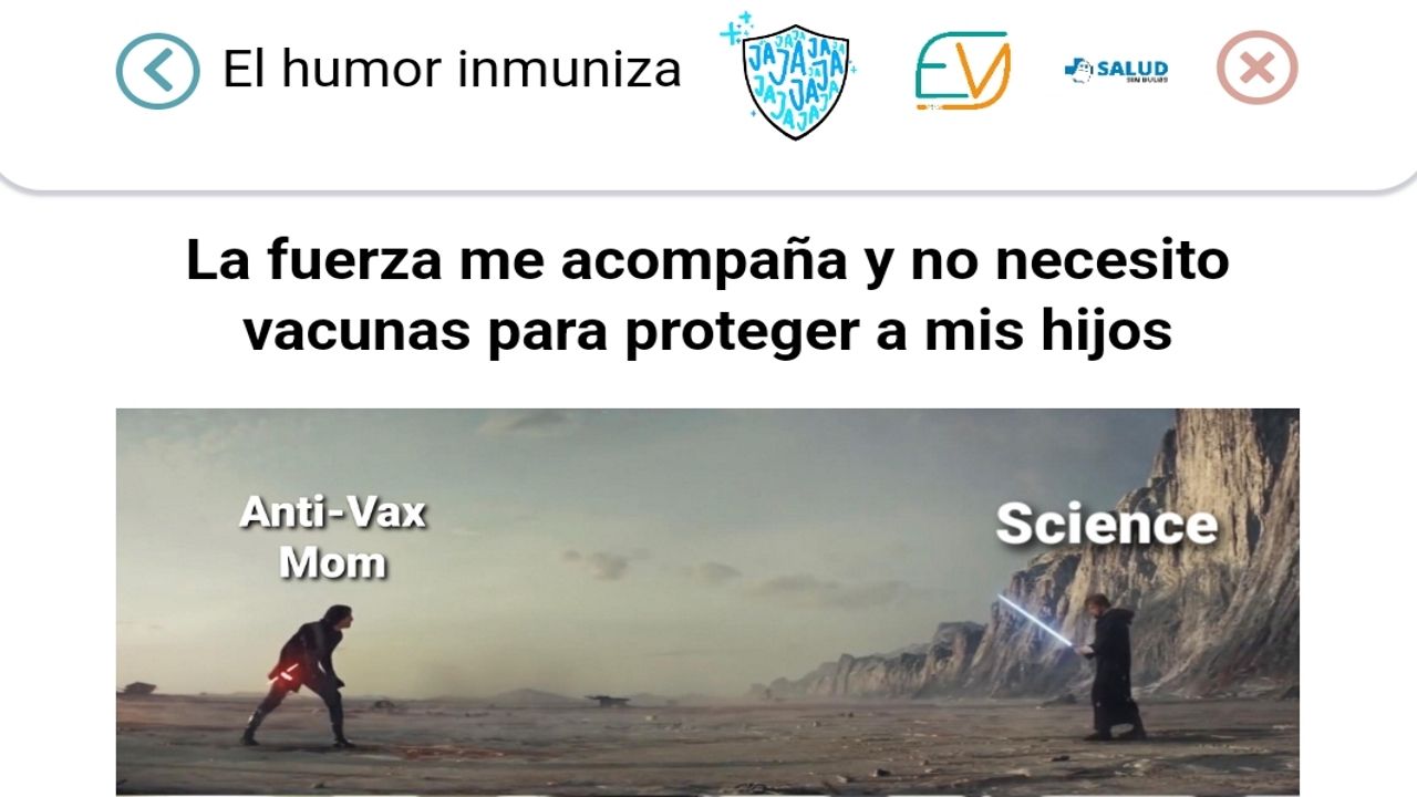 El humor inmuniza, memes contra antivacunas