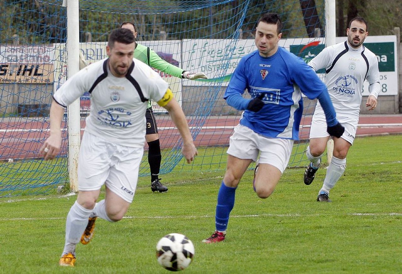 Un Noia con mucho oficio se hizo con los tres puntos ante el O Val