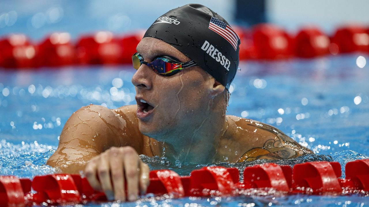 Dressel se dosifica tras sus problemas mentales y Marchand ilusiona a ...