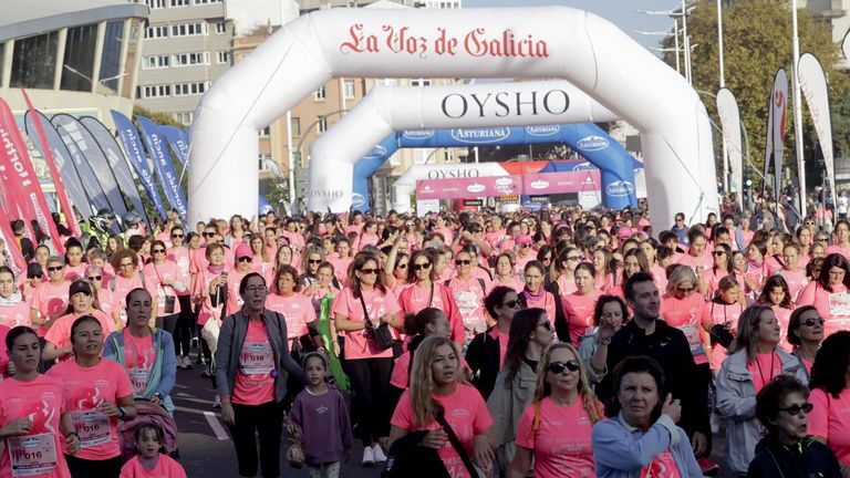 Ángela Viciosa gana la Carrera de la Mujer, que reunió a ocho mil ...