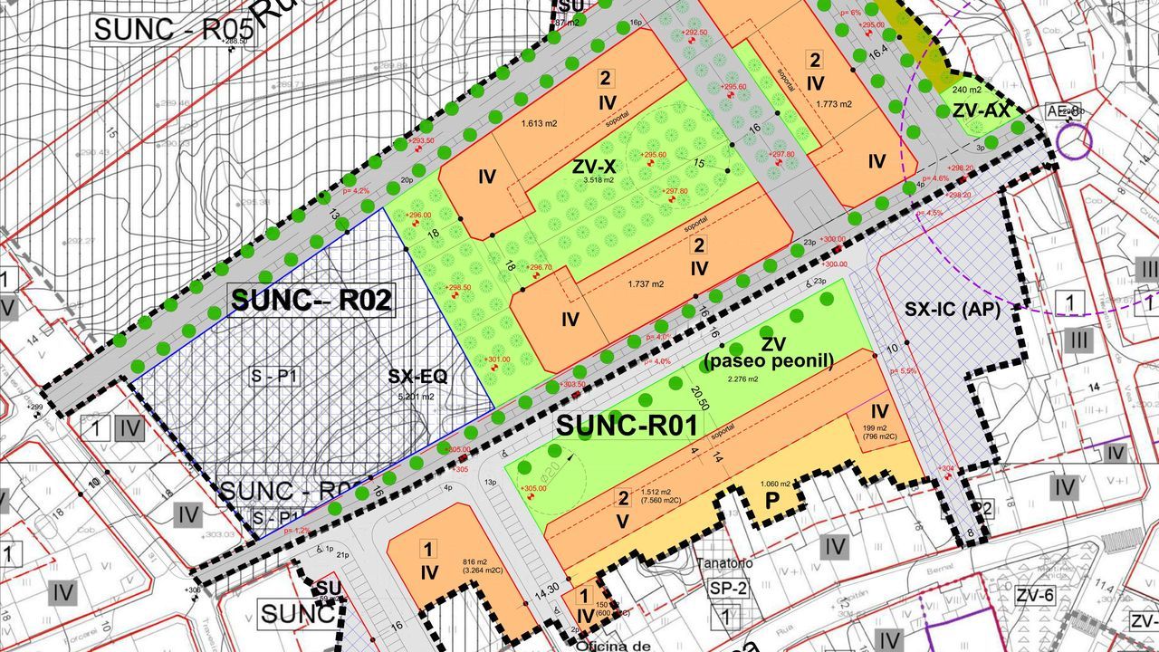 Así será el nuevo barrio de A Estrada