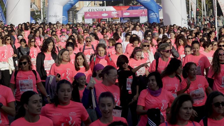 Ángela Viciosa gana la Carrera de la Mujer, que reunió a ocho mil ...