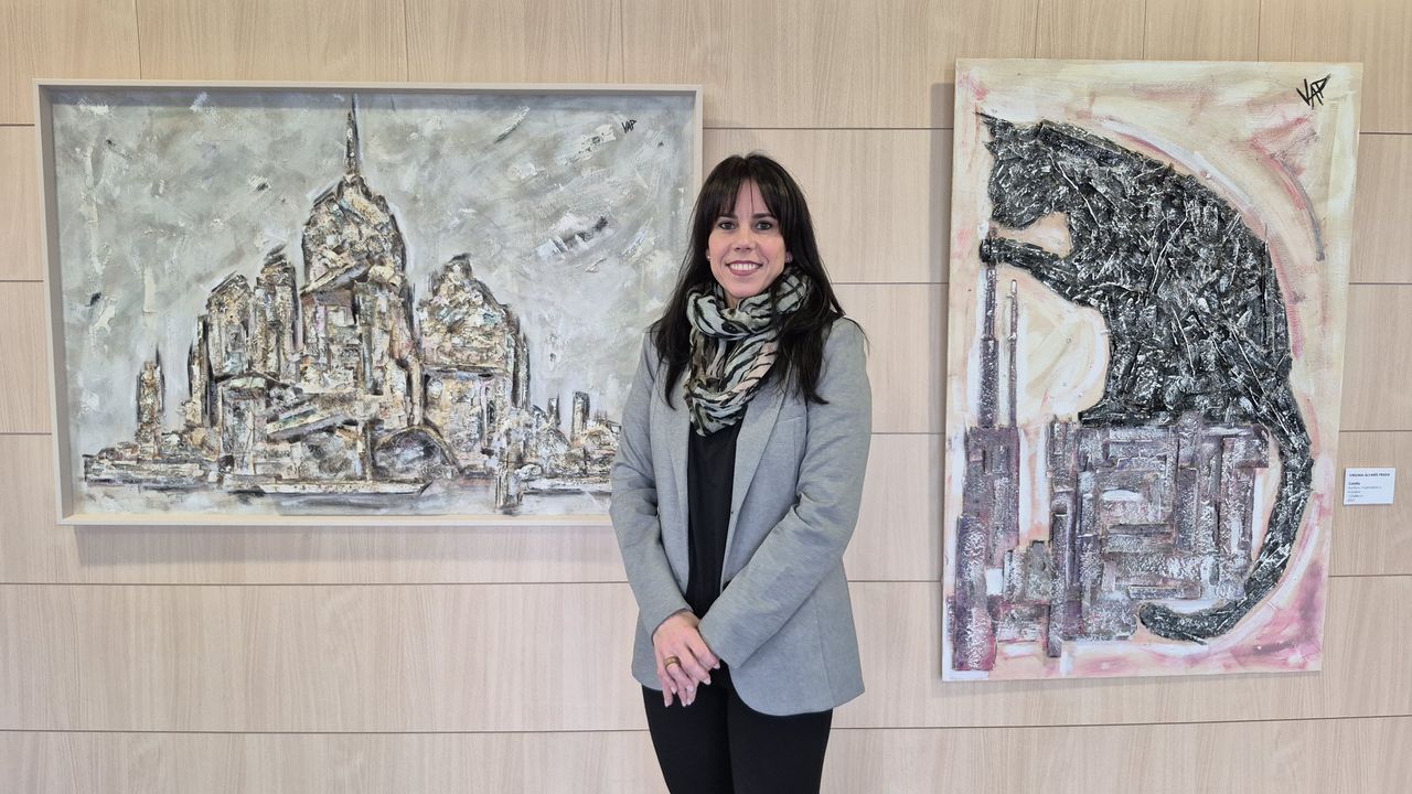 Virginia Álvarez expone Espacio de Arte en Navia
