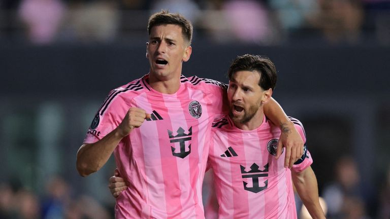 Tadeo Allende marca con el Inter de Miami en la Copa de Campeones de la ...