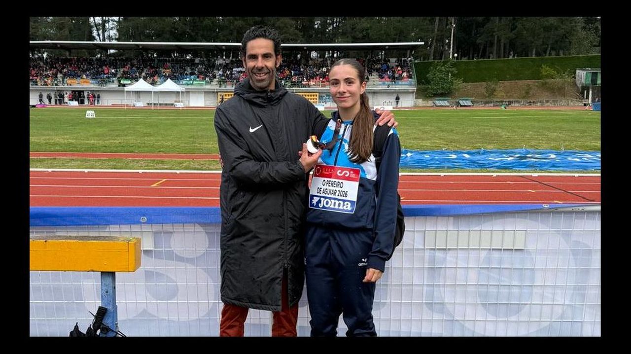 Sara Pérez Pallín, subcampeona de España de atletismo