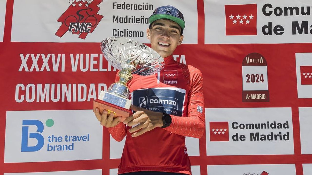 Pablo Bonilla, del Padronés Cortizo, ganó la Vuelta a Madrid