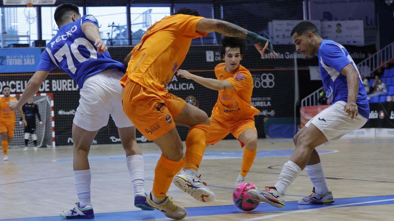 El Burela FS sufre para derrotar por la mínima a un combativo Melistar: 5-4