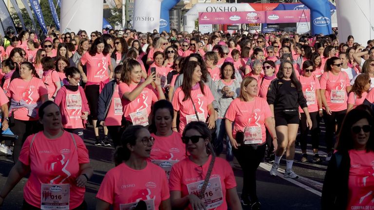 Ángela Viciosa gana la Carrera de la Mujer, que reunió a ocho mil ...