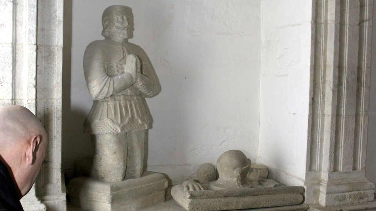 Un capitán enterrado en Pantón que sirvió al séptimo conde de Lemos