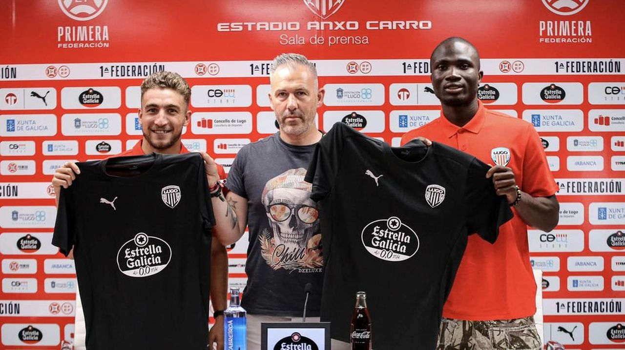 Guille Perero y Nathaniel llegan al Lugo con hambre y ganas de crecer