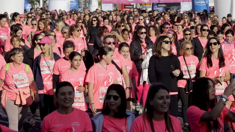 Ángela Viciosa gana la Carrera de la Mujer, que reunió a ocho mil ...