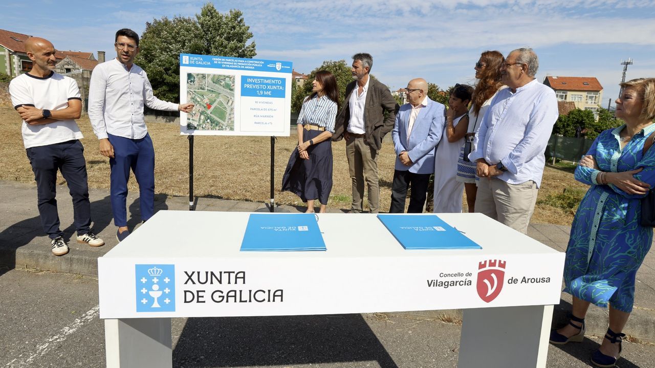 Los pisos de la Xunta en Marxión: dos o tres dormitorios, trastero y garaje