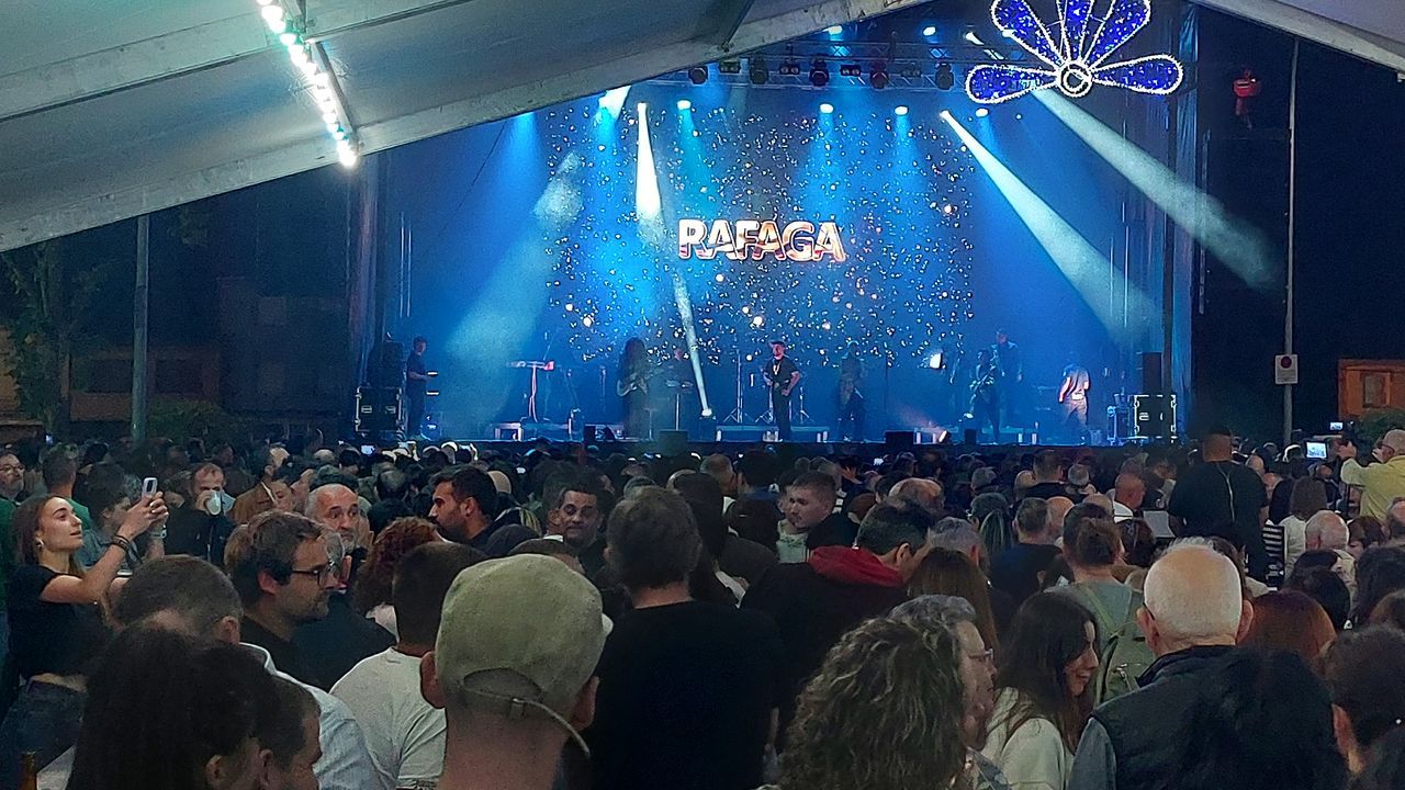 El grupo Ráfaga cerró su gira por Europa con una brillante actuación en ...