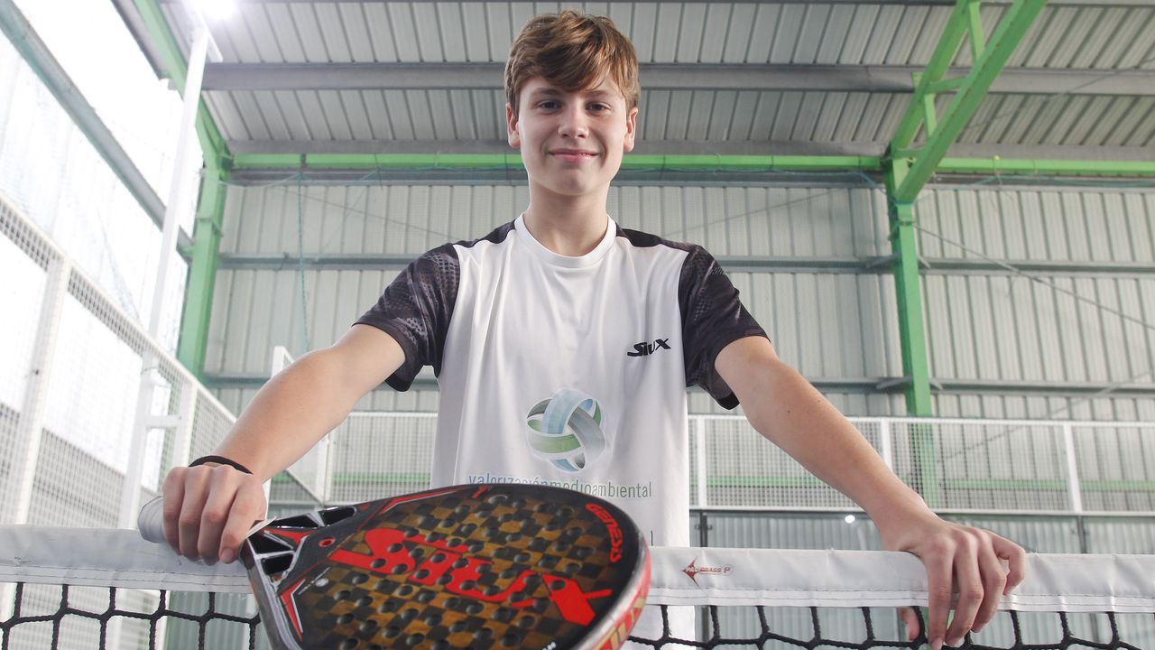 Iago Fuertes, el niño prodigio del pádel mundial