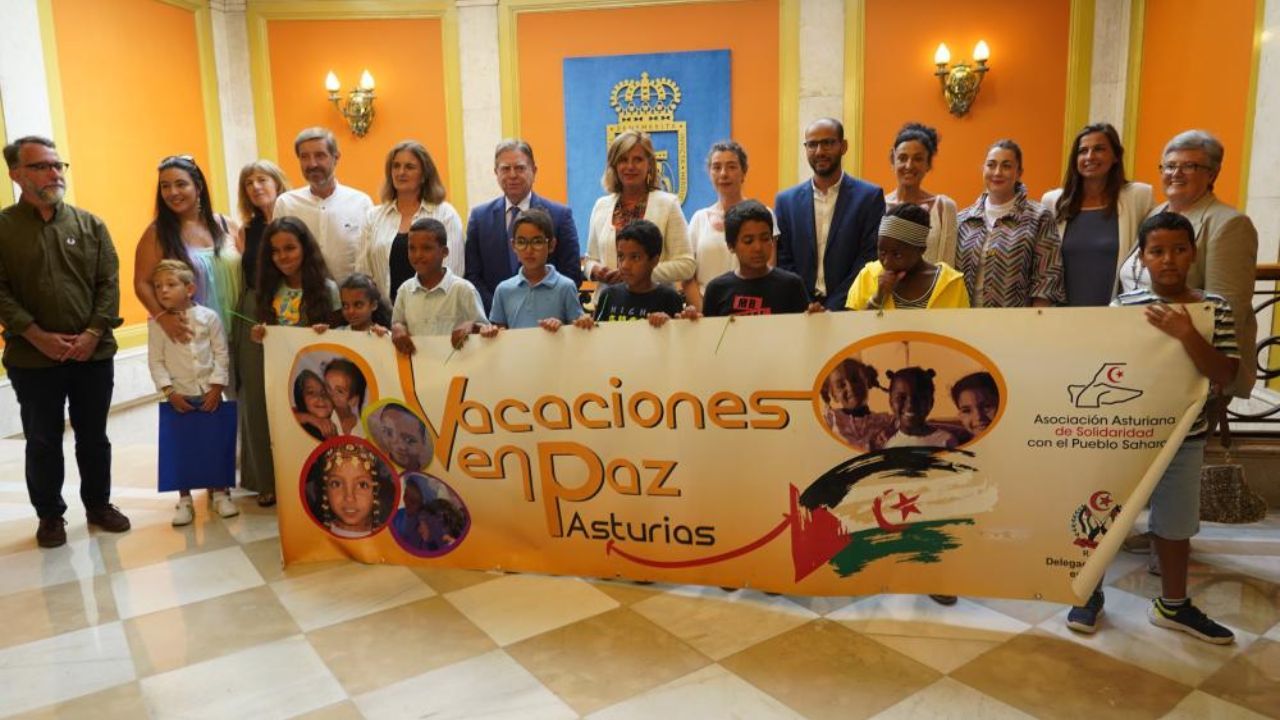 Se buscan 50 familias en Asturias para acoger niños saharauis este verano