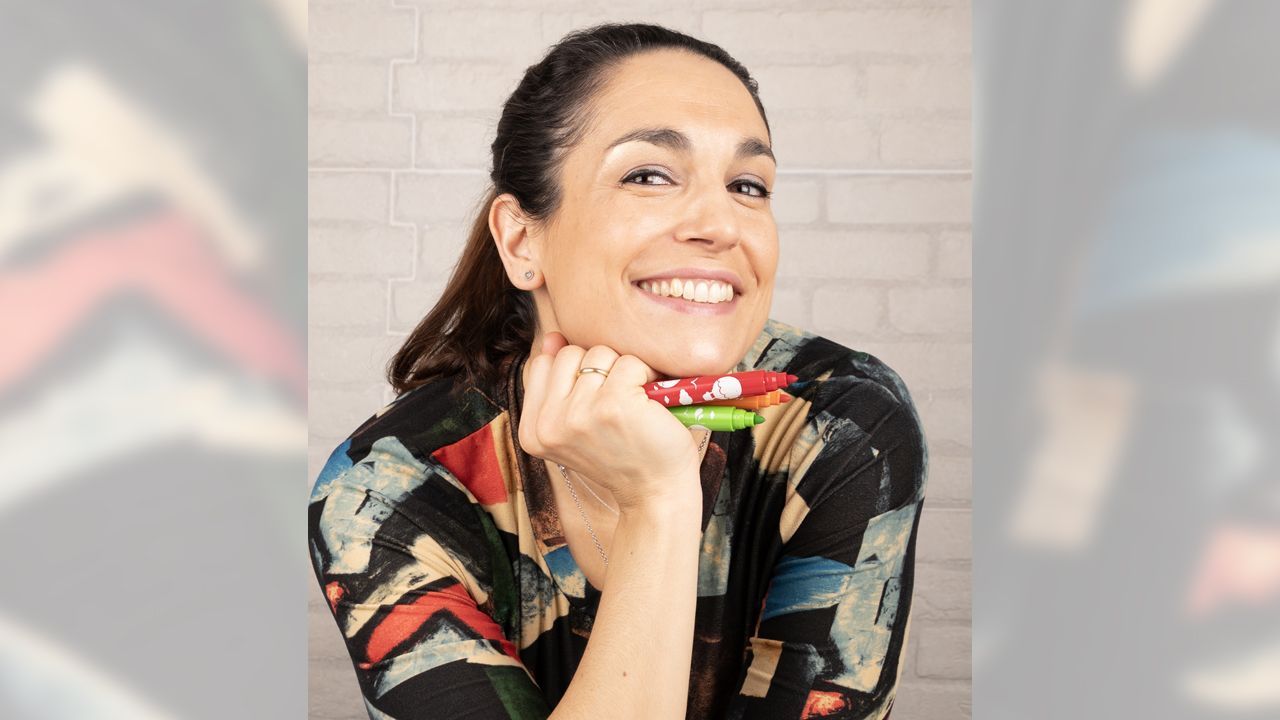 Naiara Briones, profesora de plástica: «Intentamos que los niños ...
