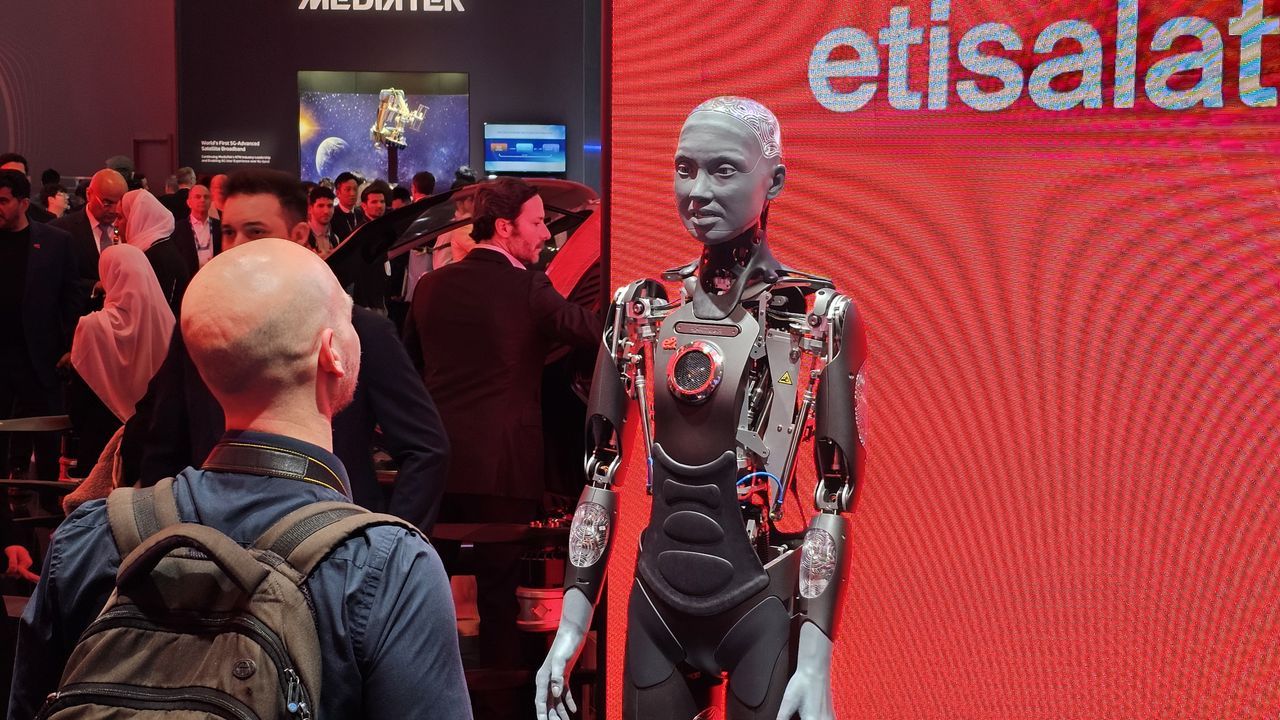 El androide que asombró en el Mobile World Congress