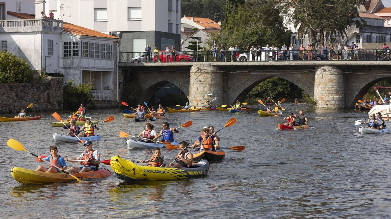 El décimo descenso en kayak en A Ponte do Porto será el sábado 20 de julio