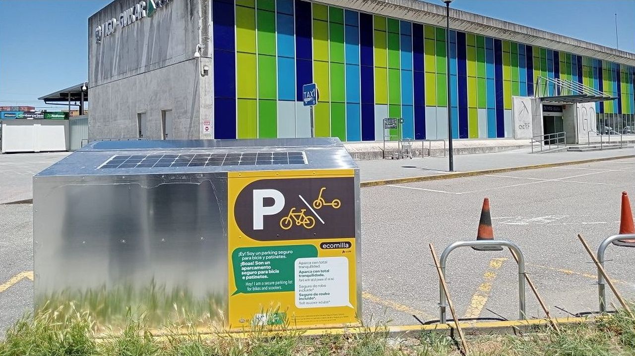 La estación de Guixar estrena aparcamiento de bicis y patinetes a 0,15 ...