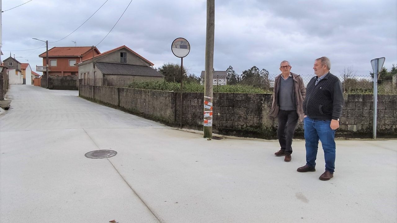Termina la mejora en el núcleo tradicional de Os Vilares, Sísamo
