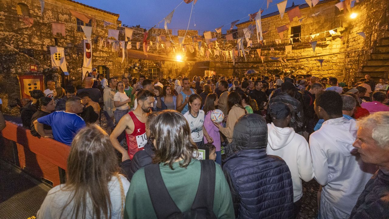 Natalia Rivas y Amadeo Abal se coronan en el Castelo de Vimianzo