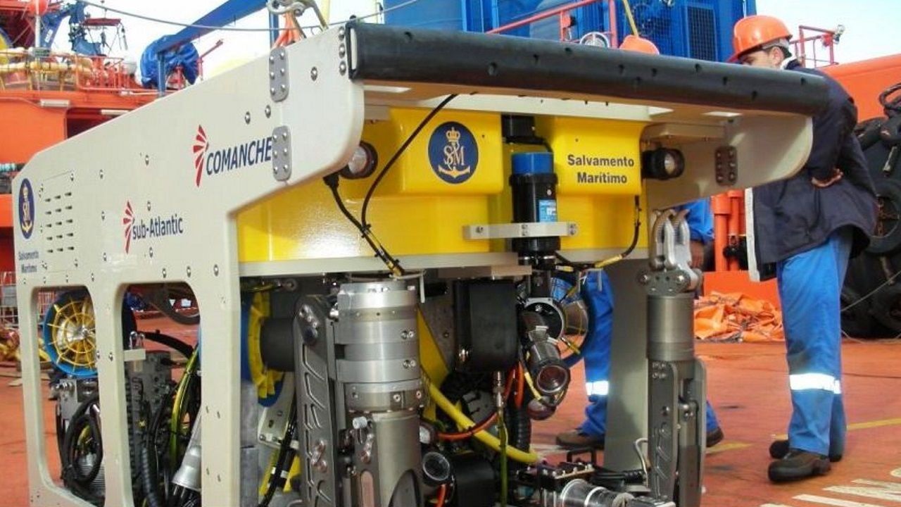 El Don Inda y el robot de Salvamento se unen a la búsqueda del Vilaboa Uno