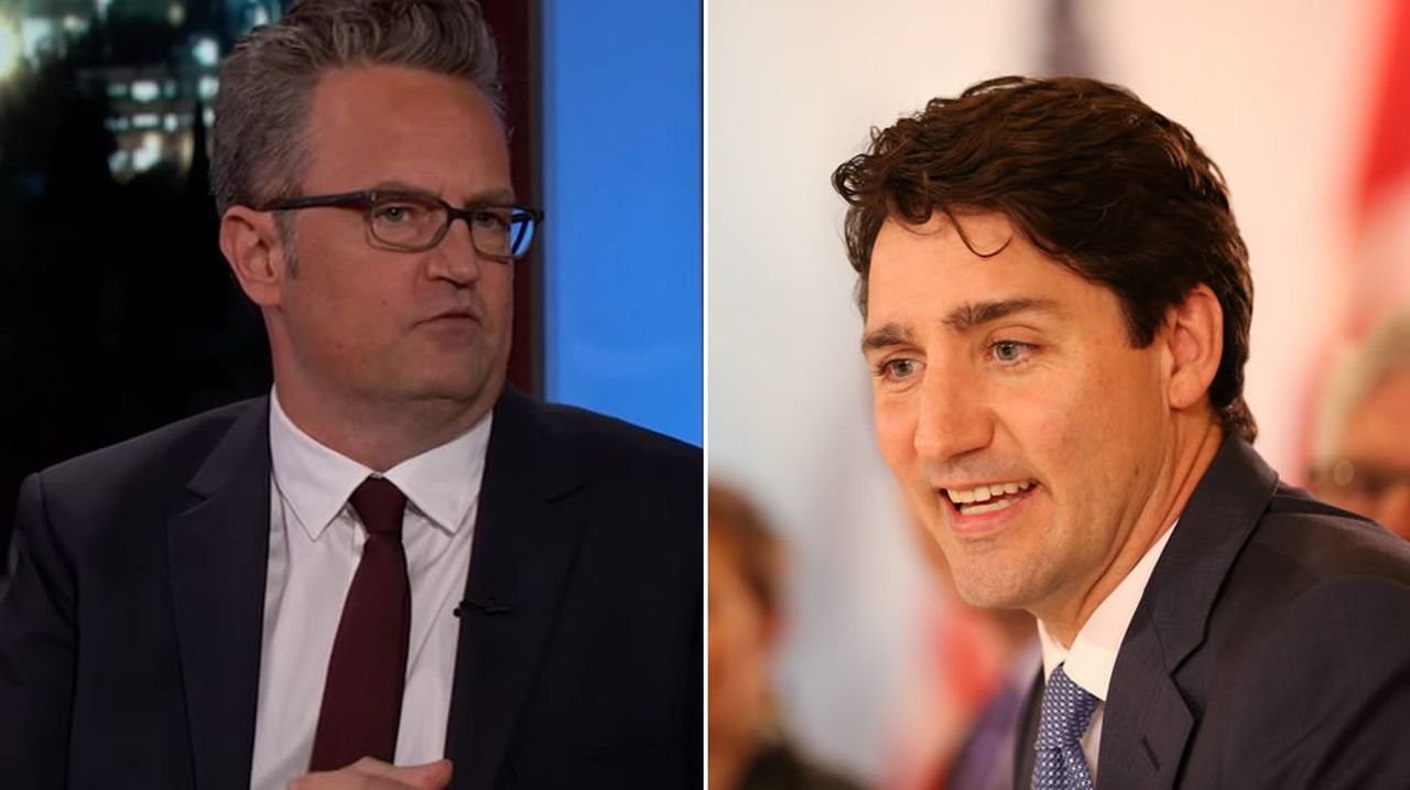 Mathew Perry revela que pegó a Justin Trudeau