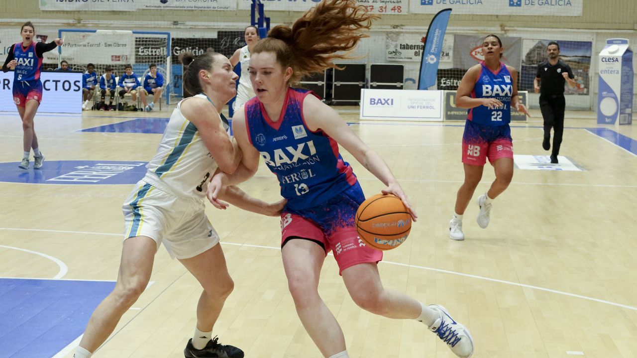 Remontada heroica del Baxi Ferrol contra el Jairis (82-72)