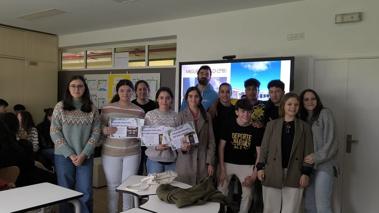 Os alumnos do Sofía Casanova logran a mellor fusión entre fotografía e matemáticas