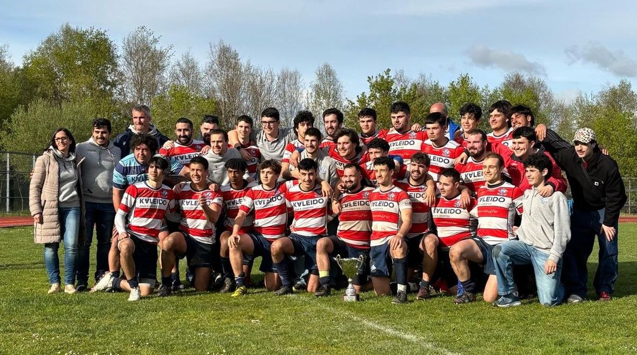 Los campeones que ponen los cimientos para el futuro del Vigo Rugby