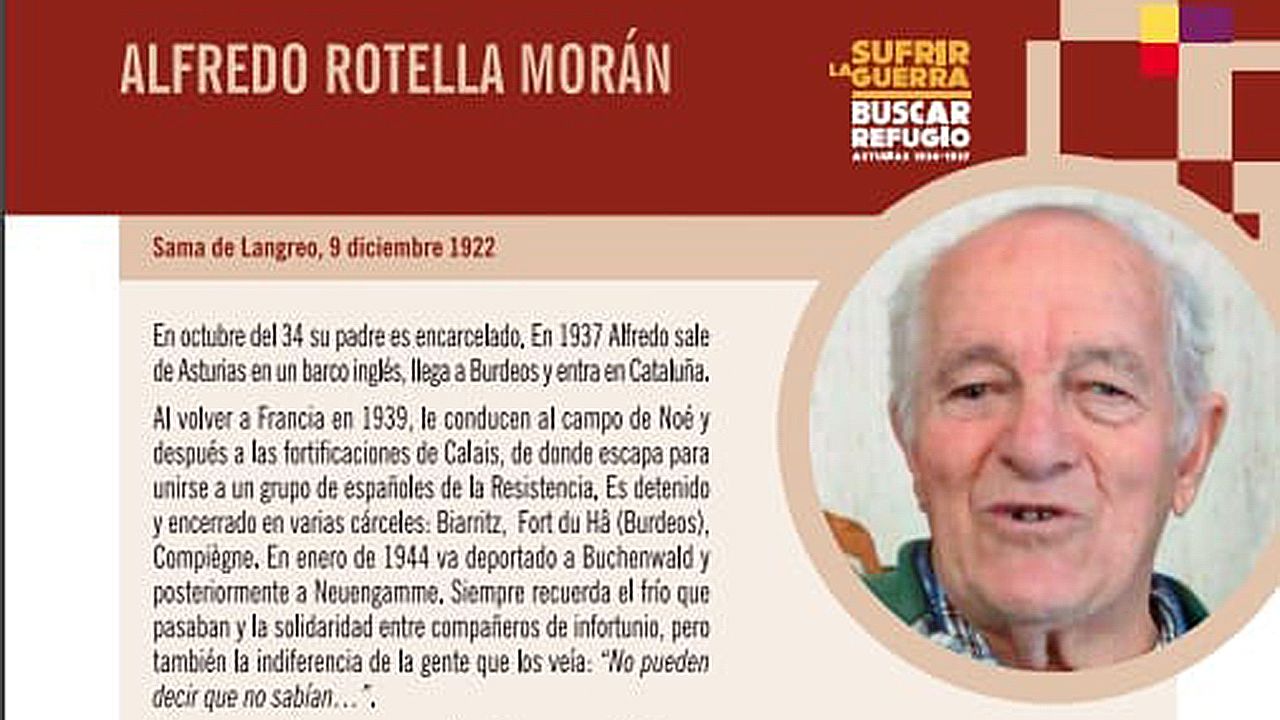Alfredo Rotella, el asturiano superviviente del exterminio nazi en el ...