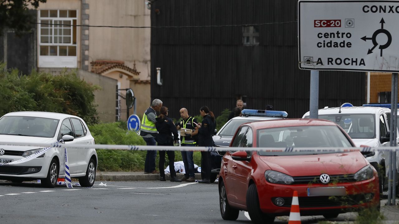 La viuda del atropellado en Santiago cree que «estaba en el lugar ...