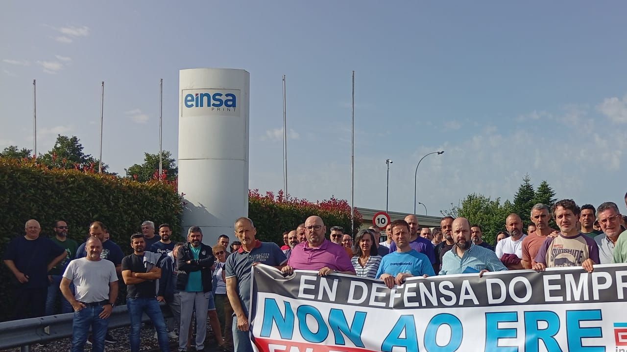 La plantilla de Einsa, contra el ERE