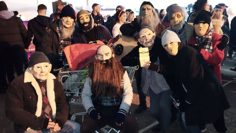 Amio, el barrio de Santiago que todo «festeiro» desearía