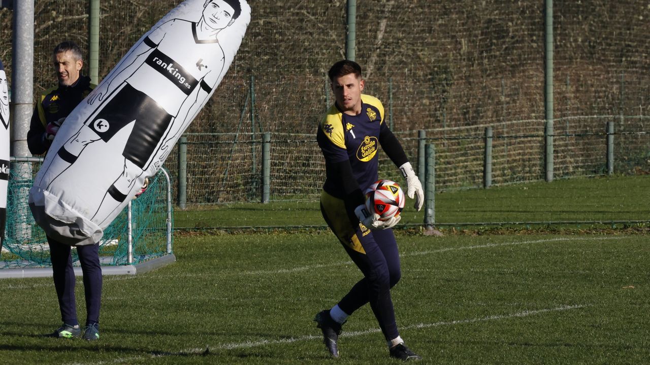 Eric Puerto inicia sus prácticas en Riazor
