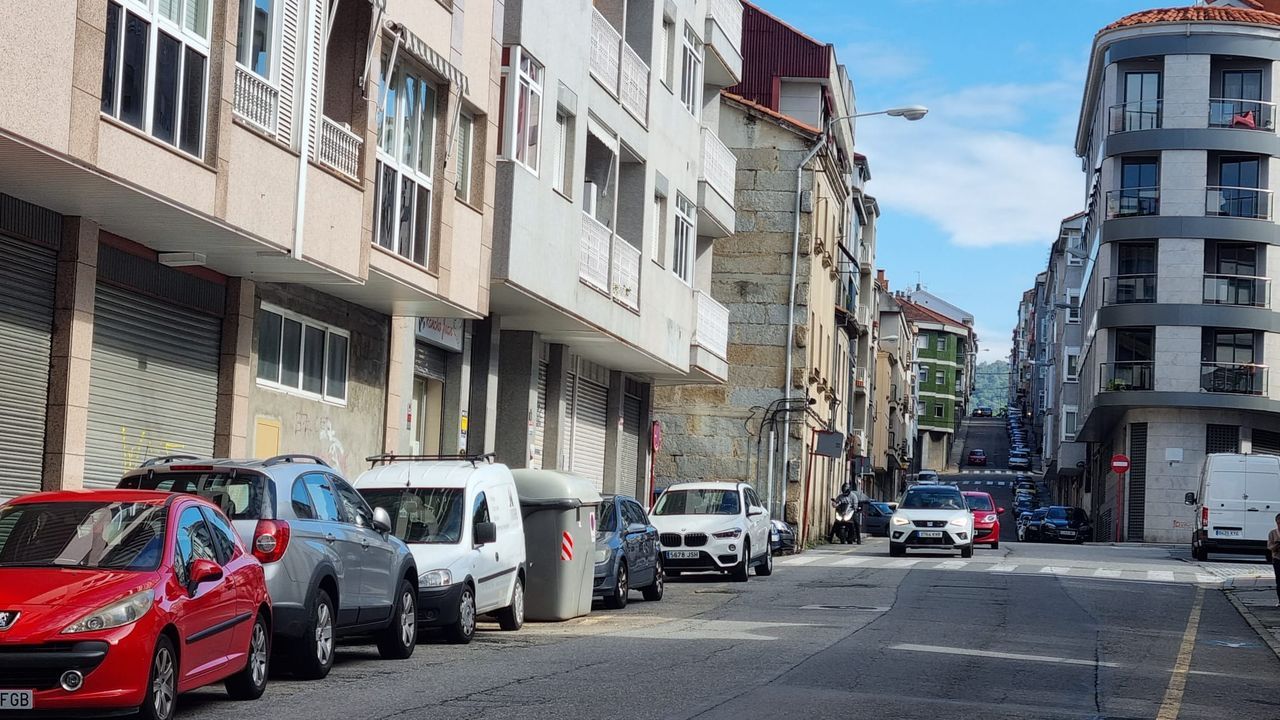 Las obras de la calle Alejandro Pedrosa, en Ourense, obligan a cortar ...