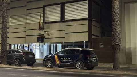 Exterior de la comisaría de la localidad extremeña de Don Benito