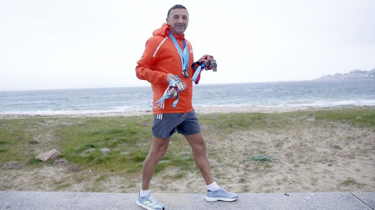 Manuel Paredes Parada, atleta veterano: «Son máis rápido que cando ...