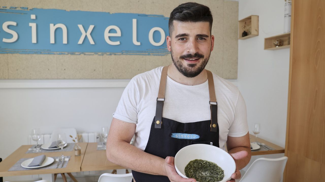 Adrián Pérez, chef del restaurante Sinxelo, guiará un «showcooking» en ...