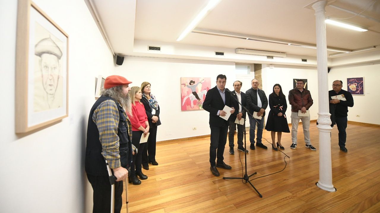 El arte que floreció en A Solaina este verano se exhibe en el museo ...