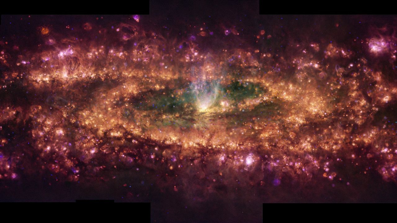 Capturan una imagen inédita de los miles de colores que componen la ...