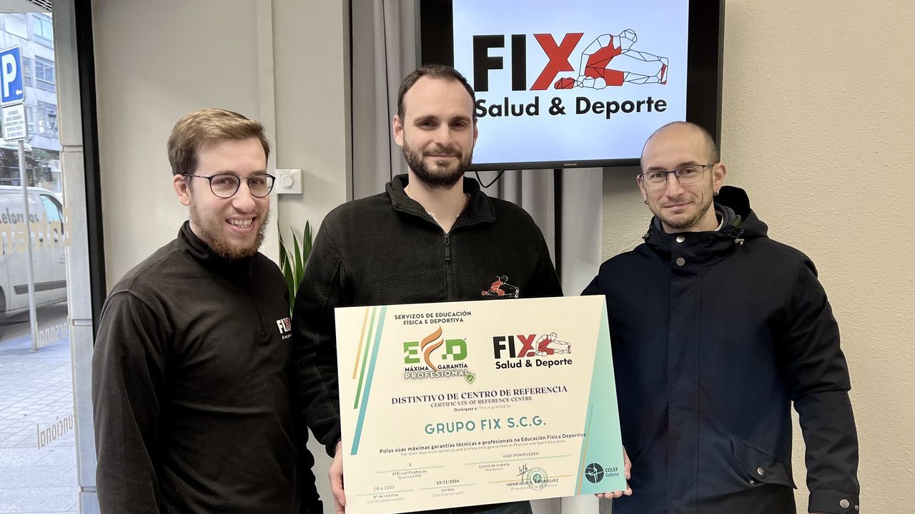 Fix, primer clínica deportiva de Vigo que obtiene el sello de calidad ...