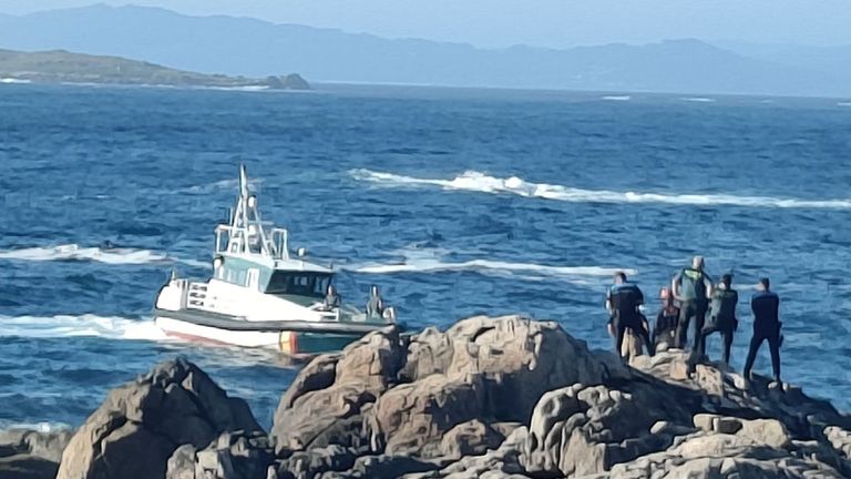 Encontrado el cadáver de un hombre flotando en aguas de Baiona