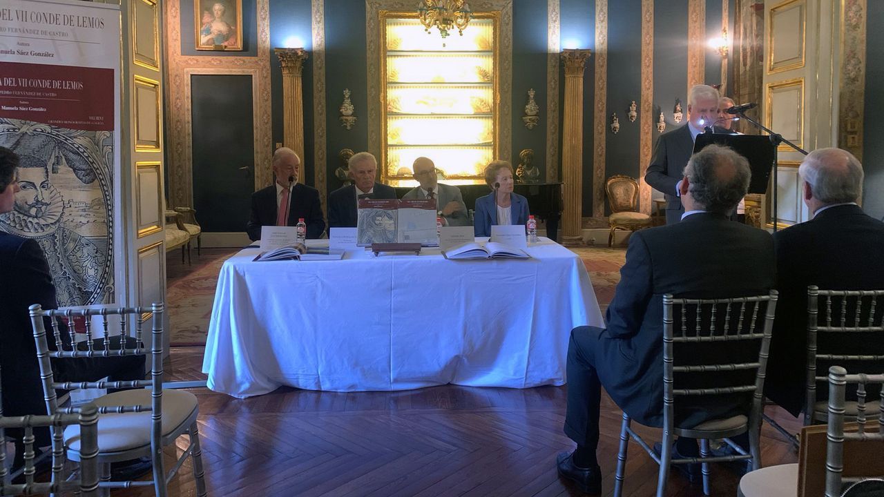 Presentan en Madrid la biografía más extensa del séptimo conde de Lemos