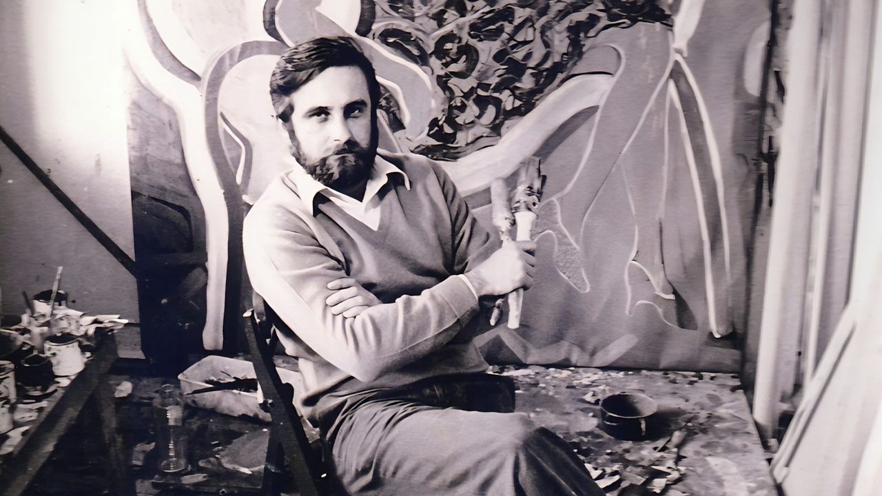 Muestra póstuma del pintor ferrolano César Otero