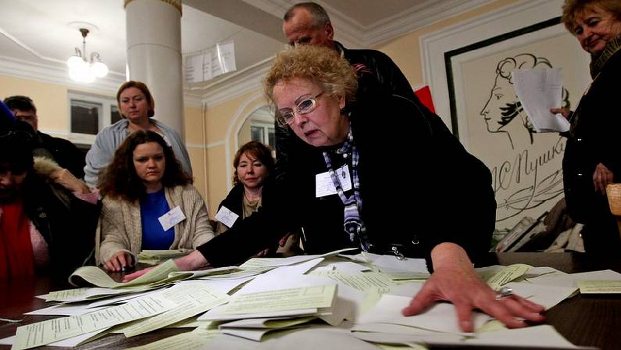 El 96,6 de los crimeos votó a favor de integrarse con Rusia