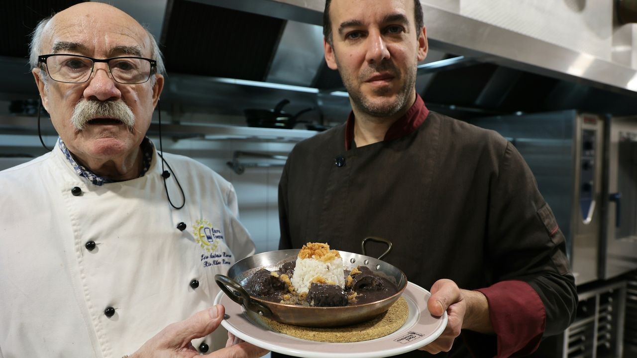 Chef Rivera: «O premio anima a seguir con receitas novas con lamprea»